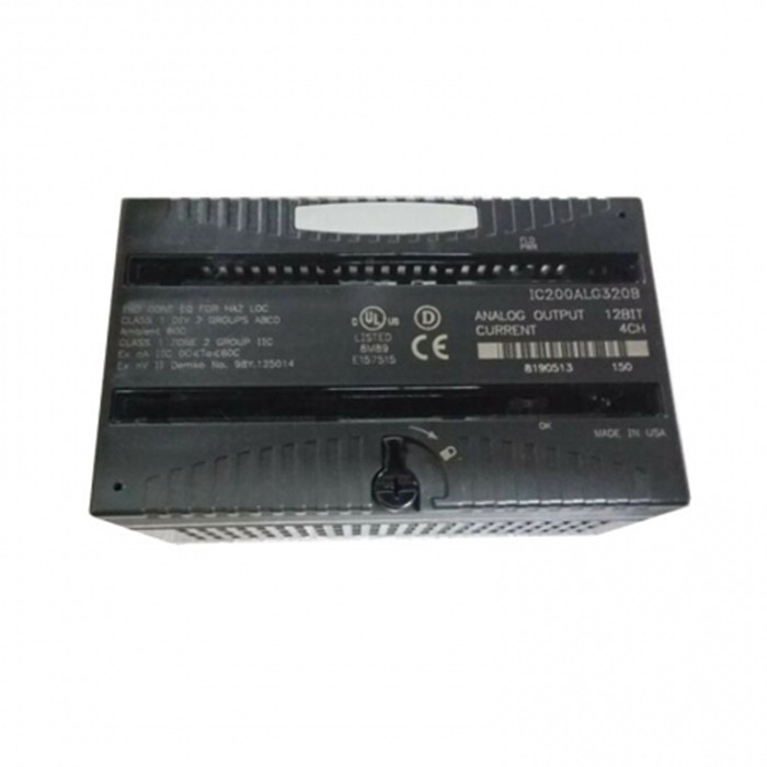 GE IC200ALG262 15 비트 차동 전류 8 채널 200mA 최대 5V 출력